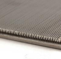 China Welded Johnson Wedge Wire Flat Panel Stainless Steel Material Heat Resisting for sale