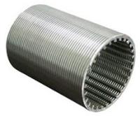 China Water Well Wedgewire Screen Cylinder Pipe High Mechanical Strength Easy Cleaning for sale