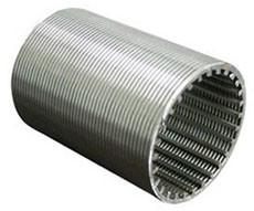 China Water Well Wedgewire Screen Cylinder Pipe High Mechanical Strength Easy Cleaning for sale