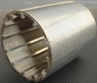 China Water Well Wedgewire Screen Cylinder Pipe High Mechanical Strength Easy Cleaning for sale