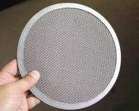 China Round Cutting Stainless Steel Wire Cloth Discs , Fine Metal Mesh Filter Against Acid for sale
