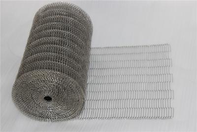 China No - Slip Stainless Steel Flat Wire Conveyor Belt High Air Permeability FDA Certificated for sale
