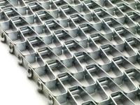 China Great Wall Honeycomb Wire Mesh Conveyor Belt High Tensile Strength Smooth Surface for sale