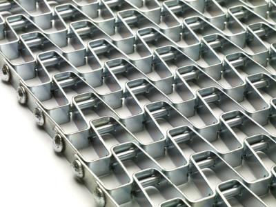 China Great Wall Honeycomb Wire Mesh Conveyor Belt High Tensile Strength Smooth Surface for sale