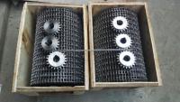 China Stainless Steel 304 Wire Mesh Conveyor Belt Great Wall Honeycomb Matching Spocket for sale