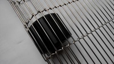 China Anti - Corrosion Stainless Steel Mesh Belt , Flat Wire Belt 1.0 -  4.0mm Dia for sale