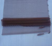 China Lightweight Fireplace Spark Guard Curtains , Hanging Mesh Curtain Fireplace Screens 10