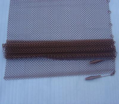 China Lightweight Fireplace Spark Guard Curtains , Hanging Mesh Curtain Fireplace Screens 10
