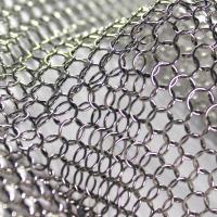 China Decorative Ring Mesh Curtain , SS Metal Chain Room Divider Customized Size for sale