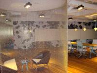 China Bronze Color Chain Mail Ring Metal Mesh Curtain Panels For Space Divider for sale