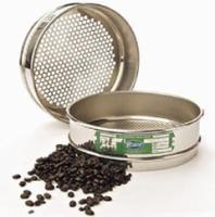 China Perforated Plated Wire Mesh Sieve Round Hole ISO 3310 / ASTM E11 Standard for sale