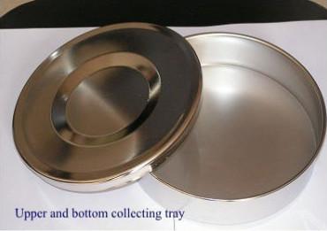 China Stainless Steel / Brass Wire Mesh Sieve Cover Lid / Receiver Pan For Laboratory for sale