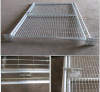 China ARC Banksia Galvanized Metal Fence Panels , Heavy Gauge Welded Wire Fence Weldmesh Roll Top for sale