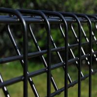 China Arc Garden Wire Mesh Fence Panels Round / Square Post Roll Top Easily Assembled for sale