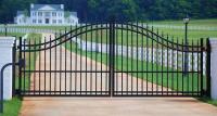 China Decorative Steel Wire Mesh Fence Panels Gate Hot Dipped Galvanized Surface for sale