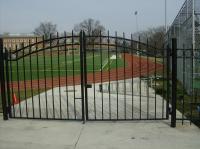 China Decorative Steel Wire Mesh Fence Panels Gate Hot Dipped Galvanized Surface for sale