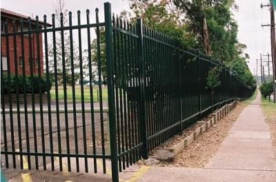 China Galvanized Steel Wire Mesh Fence Panels Picket Tubular For Boundary Wall for sale
