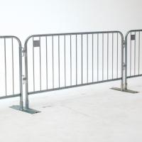 China Pedestrian Barricade Temporary Fencing Barrier , Galvanized Steel Welded Wire Fence for sale