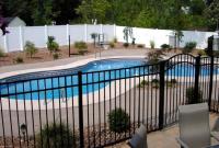 China Swimming Pool Perimeter Wire Mesh Security Fencing Curving Top For Kids for sale