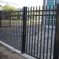 China Galvanized Steel Wire Mesh Fence Panels Picket Tubular For Boundary Wall for sale