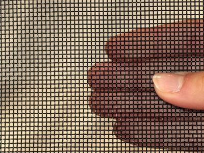 China Anti Spark 316 Stainless Steel Wire Mesh 1.64mm Appeture For Bushfire Prone Areas for sale