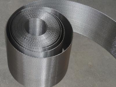 China AISI 304 Stainless Steel Extruder Screen Mesh Continuous Filter Mesh Belt for sale