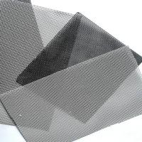 China Invisi Gard 316 Stainless Steel Wire Mesh Screen Insect Security Black Color for sale