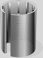 China Continuous Slot Wedge Wire Industries Screen Pipe For Wastewater Treatment for sale