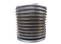 China Stainless Steel Wedge Wire Strainer Rotating Drum Screen For Pulp Machine for sale
