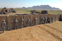 China Mil Gabion Mesh Hesco Sandbags Fence Bastion Barrier Fill Wall Army Protection for sale