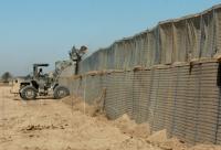 China Mil Gabion Mesh Hesco Sandbags Fence Bastion Barrier Fill Wall Army Protection for sale