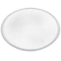 China Baking Aluminum Pizza Mesh Screen Seamless Rim 12 Inch Perforated Pizza Pan for sale
