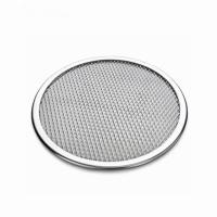 China Seamless Rim Aluminium Pizza Pan , Round Pizza Trays Cookware Bakeware 1mm Thickness for sale