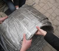 China No Toxic Flexible Stainless Steel Mesh Netting , Wire Rope Mesh Solid Structure for sale