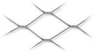 China Hand Woven Stainless Steel Wire Rope Mesh , Flexible Wire Mesh Netting Durable for sale