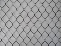 China Knotted Flexible Cable Mesh Metal Wire Rope Material Indestructible Long Using Life for sale