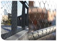 China Animal Enclosure Flexible Stainless Steel Wire Mesh Hand Woven Cable For Zoo for sale