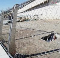 China Animal Enclosure Flexible Stainless Steel Wire Mesh Hand Woven Cable For Zoo for sale