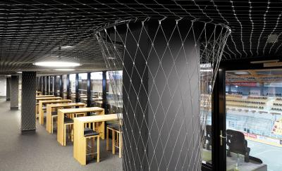 China Architectural X Tend Flexible Cable Mesh SS Rope Allows Strongh Airflow for sale