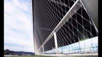 China Architectural X Tend Flexible Cable Mesh SS Rope Allows Strongh Airflow for sale