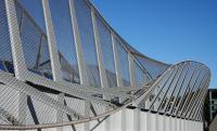 China Inox Architectural Flexible Cable Mesh Stainless Steel Wire Rope Balustrade for sale