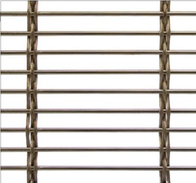 China Facade Stainless Steel Wire Mesh Screen Fabrics Architectural Mesh Cladding for sale
