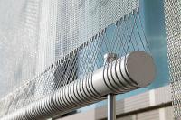 China Curtain Wall Architectural Wire Mesh High Strength Tensile Customized Size for sale