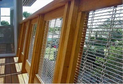 China Light Weight Architectural Wire Mesh Aluminum Woven Braided Cable Rope Weather Proof for sale