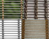 China Aluminum Cable Welded Wire Fabric , Architectural Metal Mesh Panels Flexible for sale