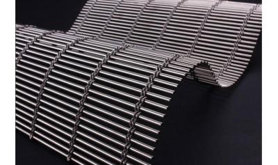 China Wall Cladding Architectural Wire Mesh Flexible Solid Structure Corrosion Resistant for sale