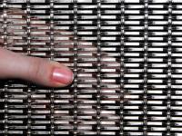 China Decorative Stainless Steel Architectural Wire Mesh Crimped For Facade Cladding for sale