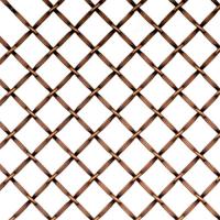China SS Flat Architectural Woven Wire Mesh Metal Screen Facade Weather Resistant for sale