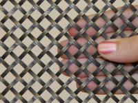 China Durable Stainless Steel Woven Wire Cloth , Architectural Mesh Fabric Square Opening  for sale