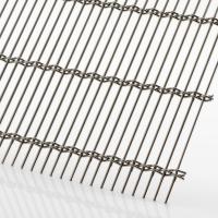 China Secure Architectural Stainless Steel Wire Mesh Facade , Expanded Mesh Cladding for sale